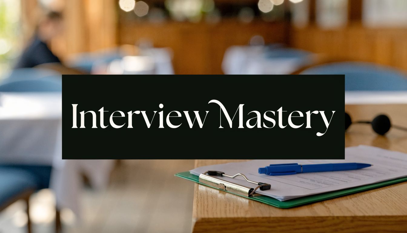 Essential Restaurant Management Interview Questions 2026 - Zilo